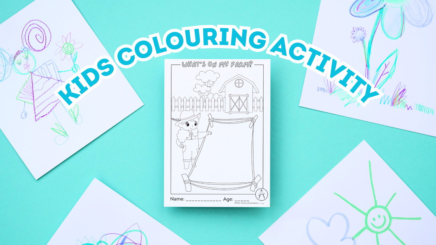 EKKA Colouring-In Activity! – Art Shed Brisbane