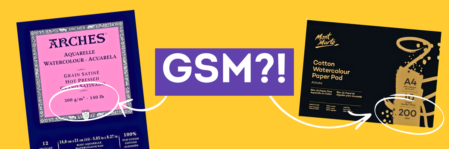 GSM Explained: A Beginner’s Guide to Choosing Art Paper – Art Shed Brisbane