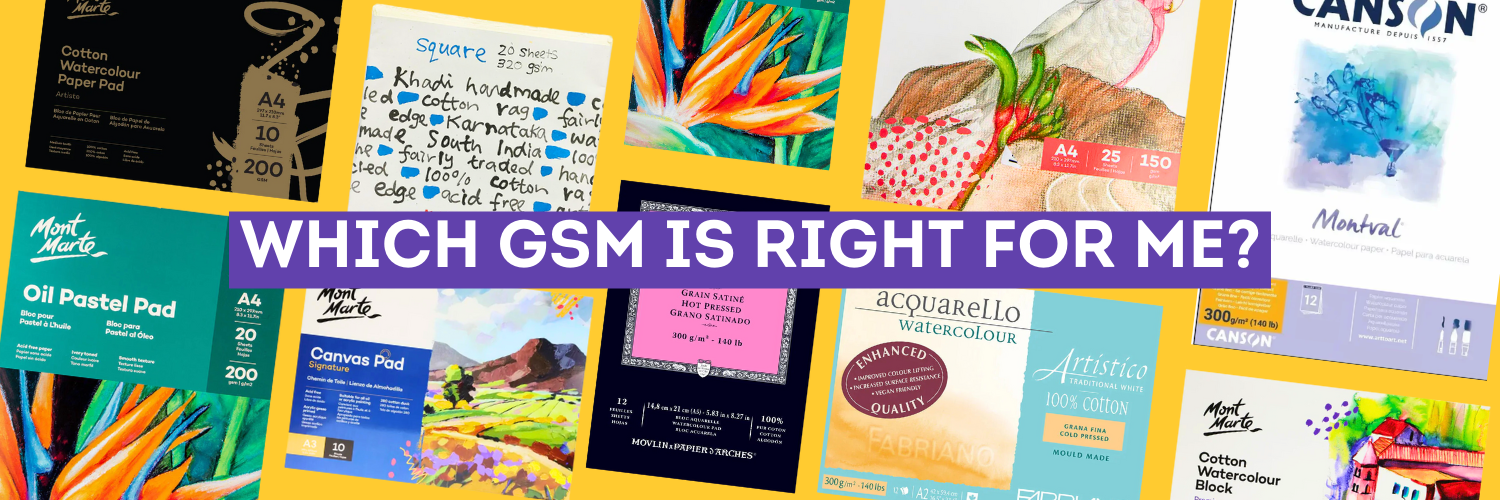 GSM Explained: A Beginner’s Guide to Choosing Art Paper – Art Shed Brisbane