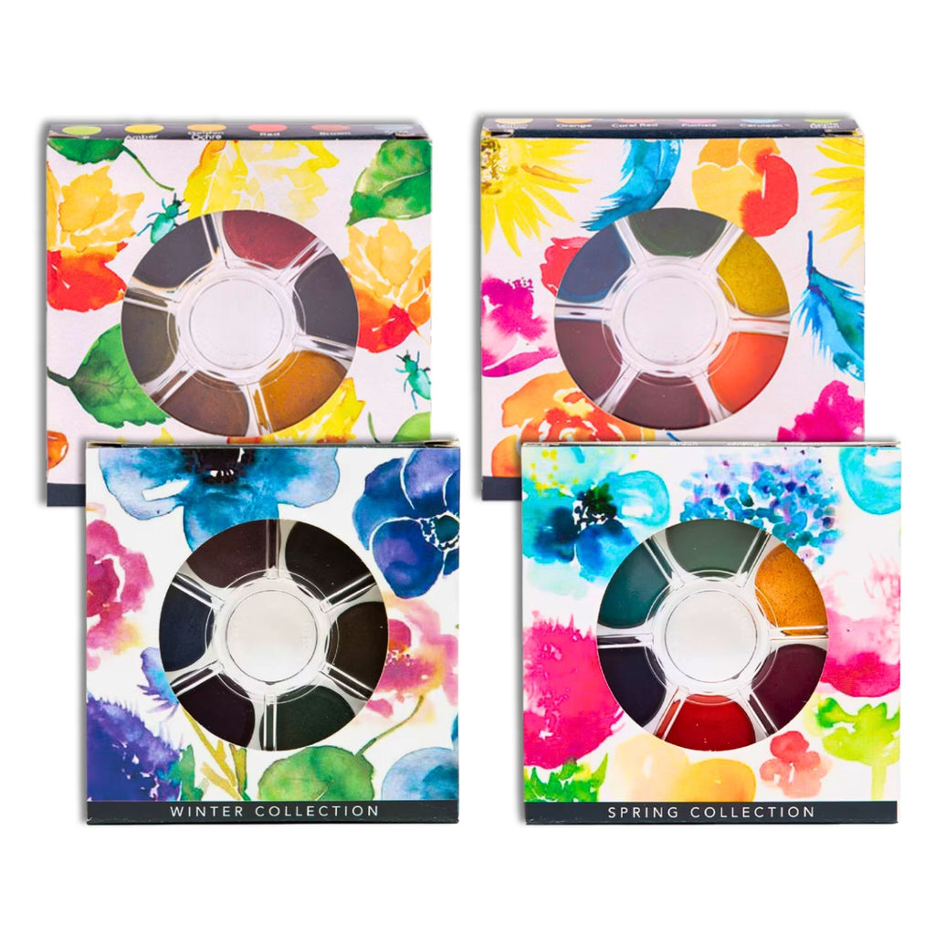 Micador for Artists Brilliant Watercolour Disc Set of 6 – Art Shed Brisbane