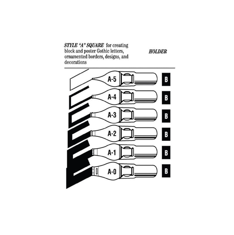 SPEEDBALL ARTIST SQUARE NIB – Art Shed Brisbane
