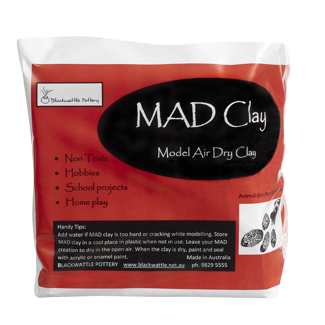 MAD Clay Air Drying Modelling Clay - Non-Toxic Kids & Artists Clay ...