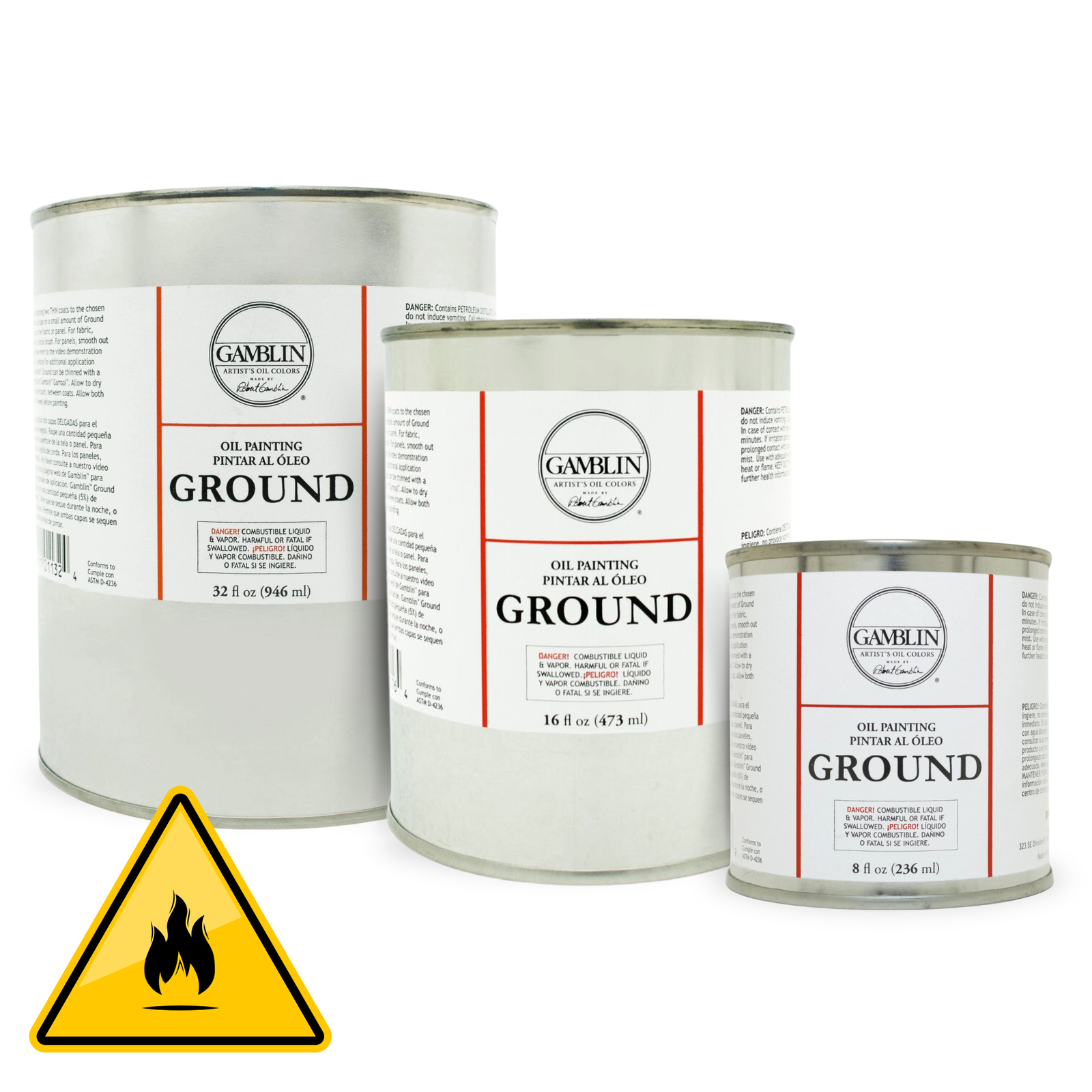 Gamblin Oil Painting Ground | Gesso Primer – Art Shed Brisbane