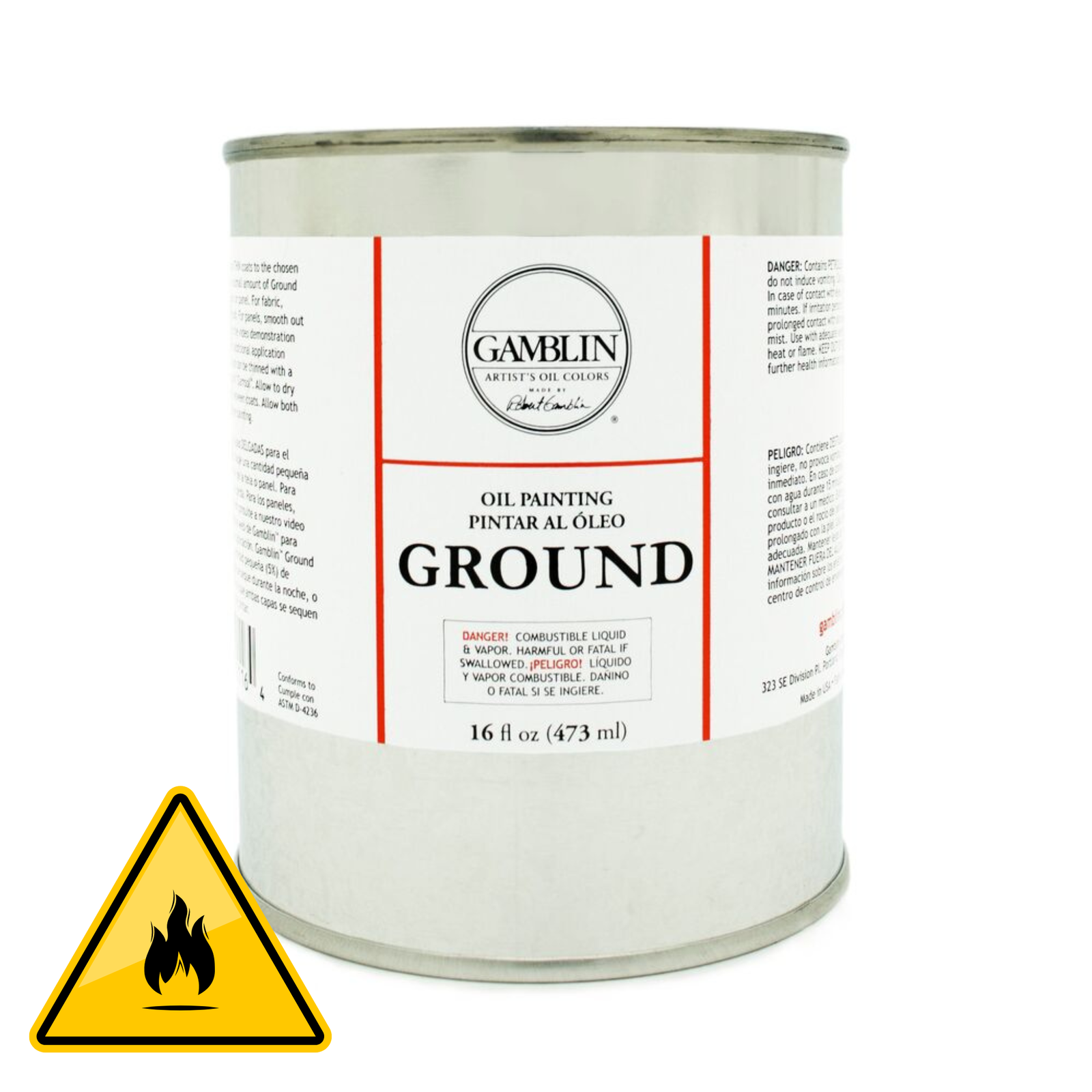 Gamblin Oil Painting Ground | Gesso Primer – Art Shed Brisbane