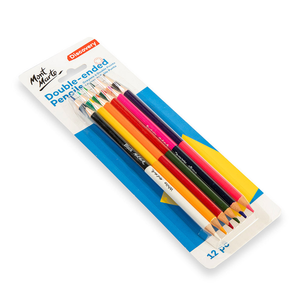 Mont Marte Double-ended Pencils 12pc – Art Shed Brisbane