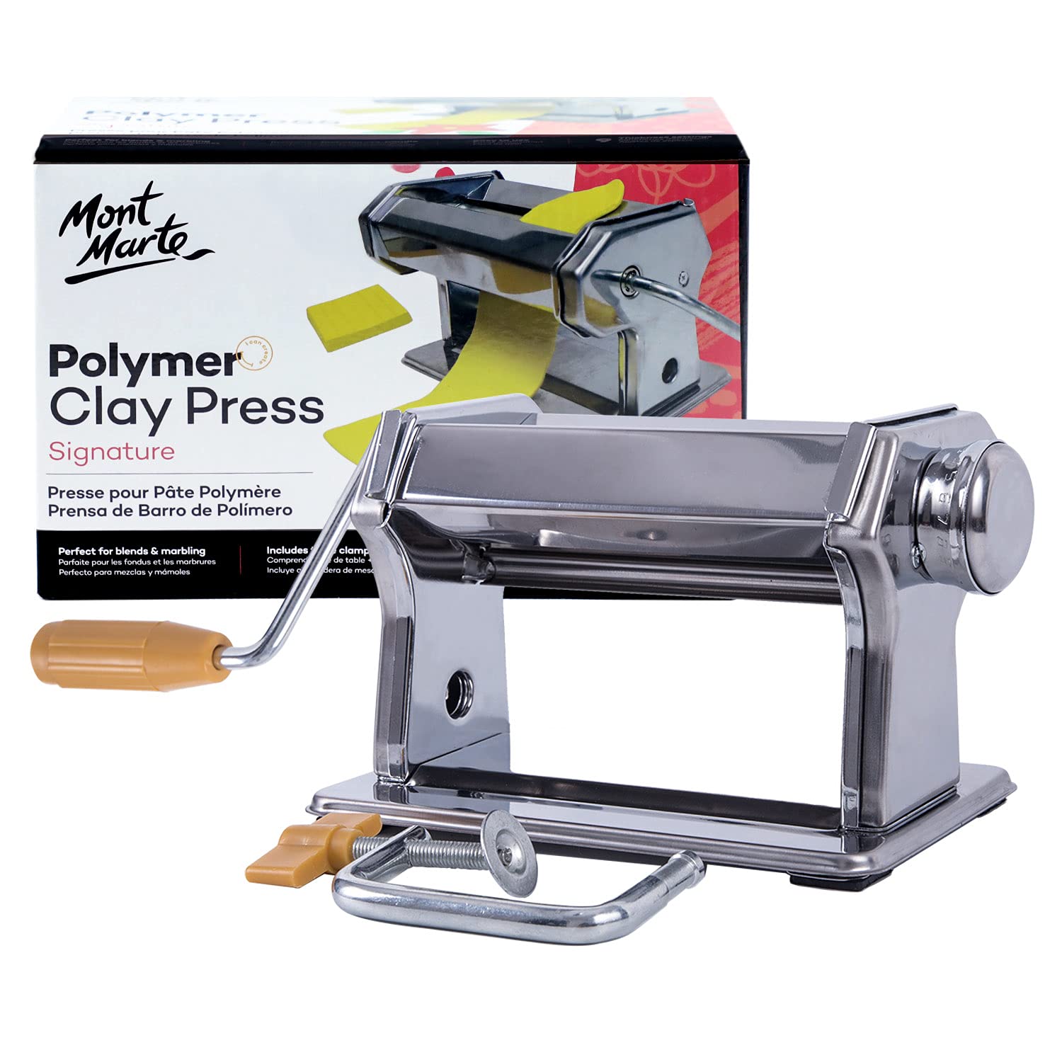 Mont Marte Polymer Clay Press - Sculpture - Clay - Polymer – Art Shed ...
