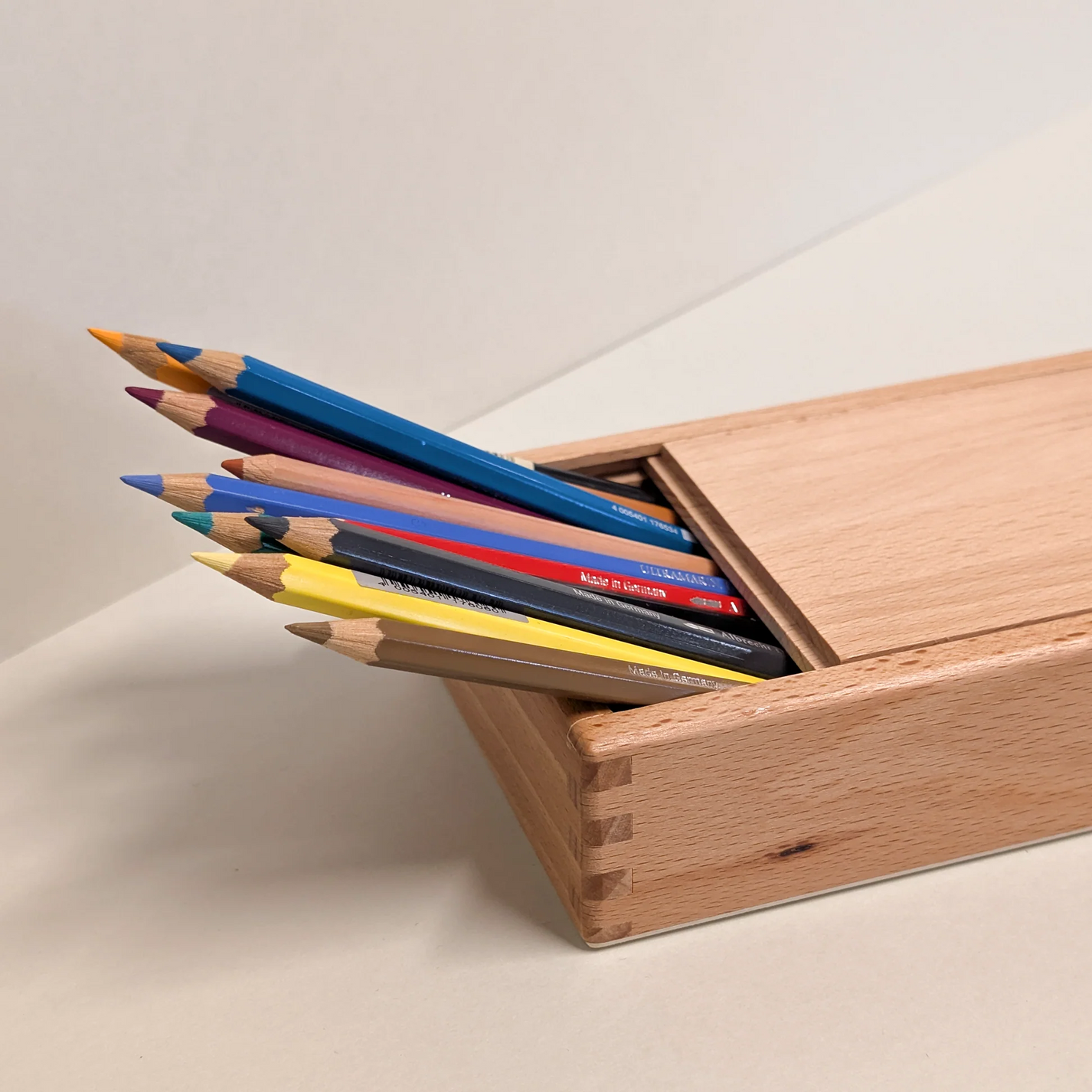 Heid Wooden Pencil Case 25x11x4.5cm – Art Shed Brisbane