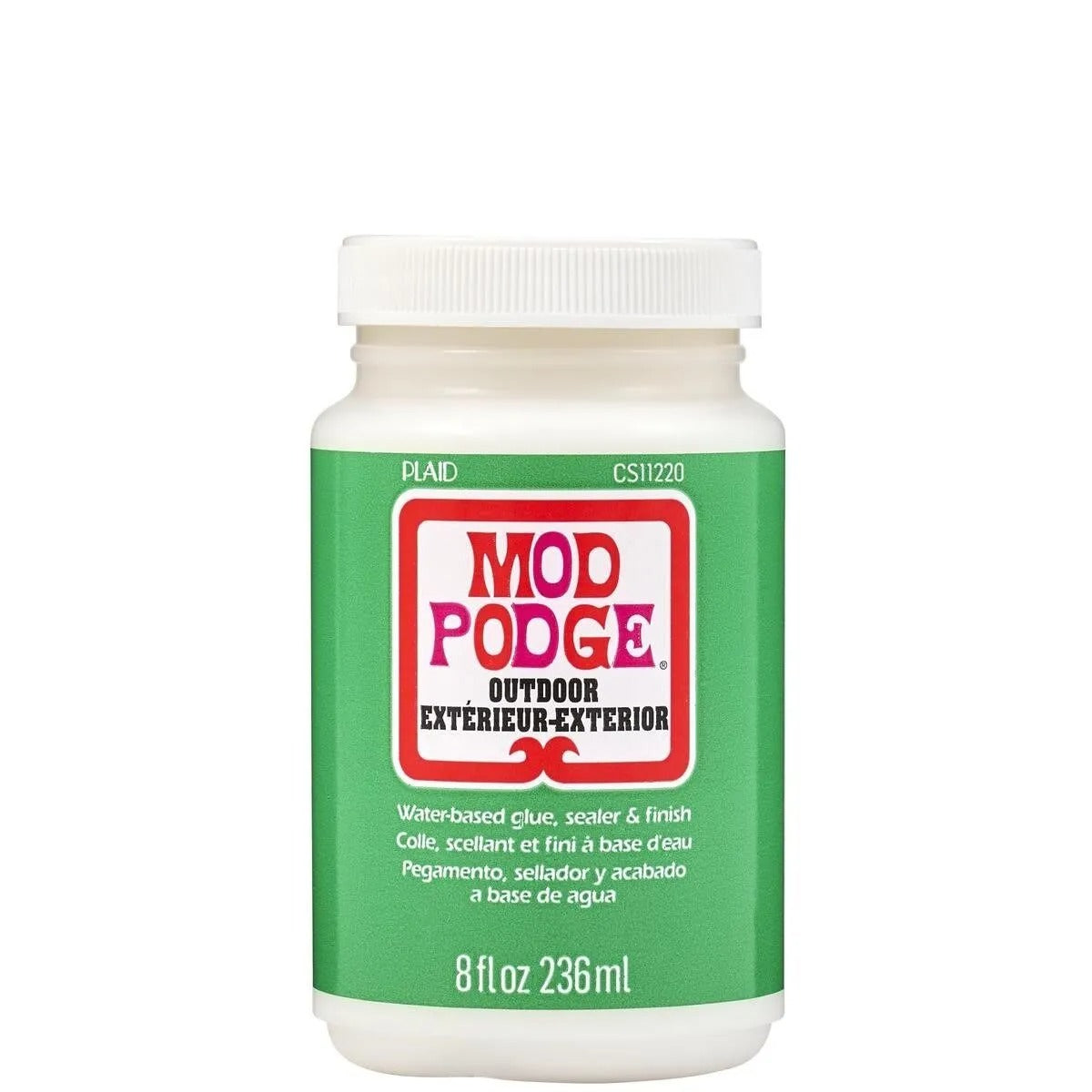 Mod Podge Outdoor Formula 8oz Weather-Resistant Decoupage Glue ...