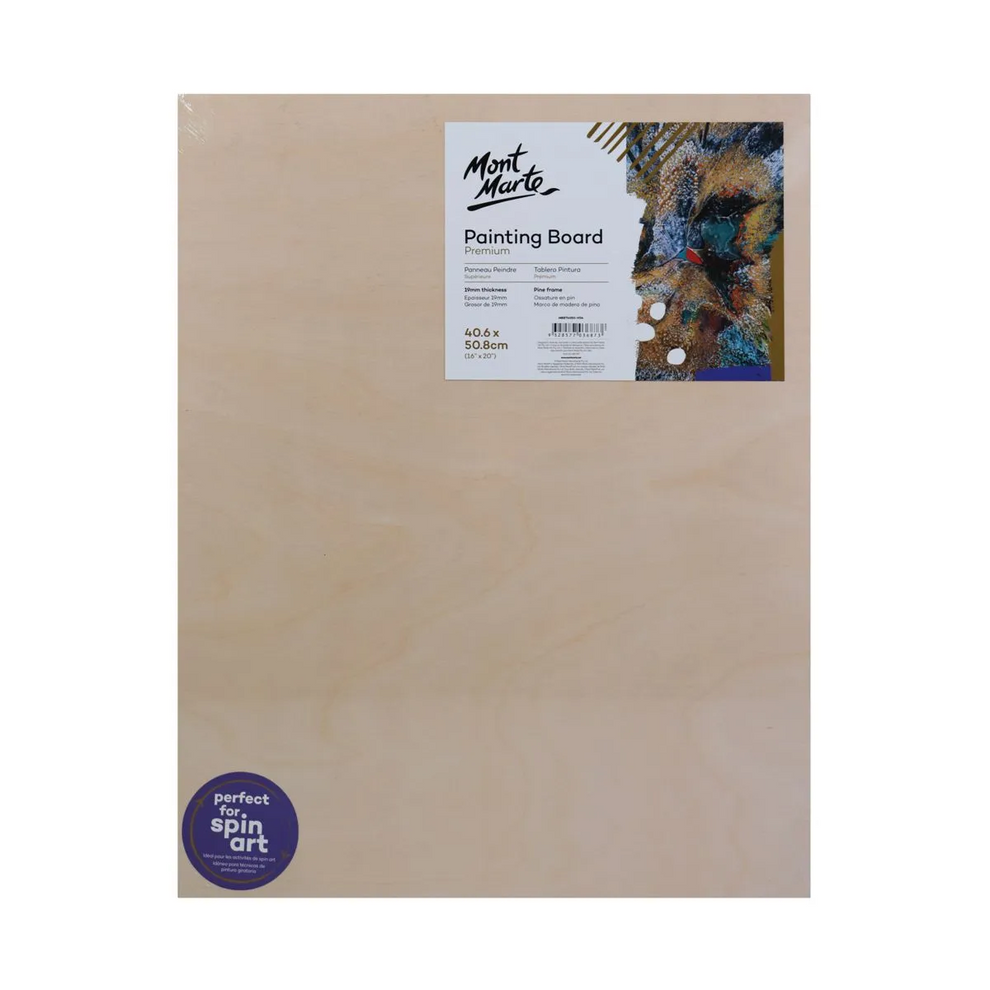 Mont Marte Wooden Painting Board | Artist Painting Panels – Art Shed ...